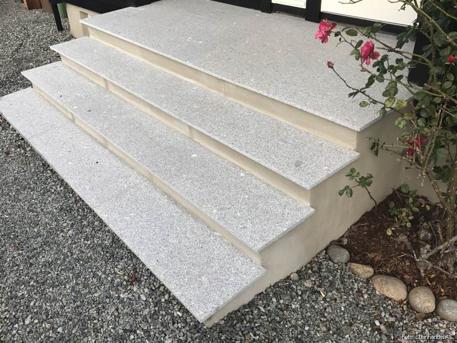 Granitt Trinn 35x100x2cm Lys